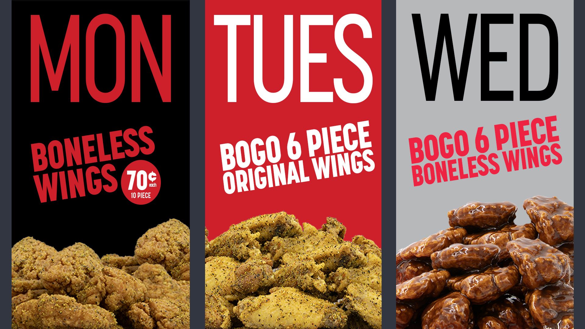 WEEKDAY SPECIALS - Weborder